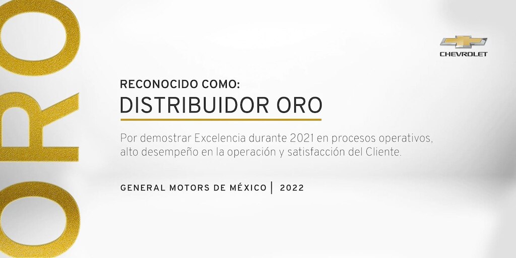 Distribuidor Autorizado | Chevrolet Del Parque